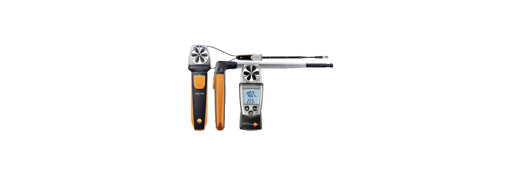 Anemometers, flow meters